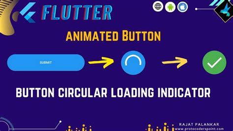 Flutter Loading Spinner On Button Click Circular Progress Button