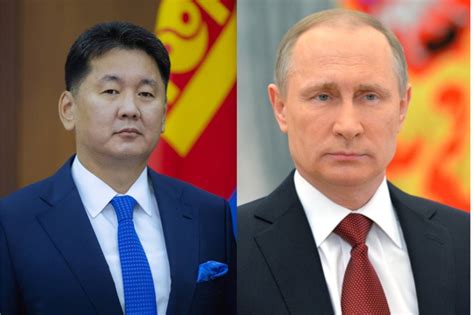 Монгол Улсын Ерөнхийлөгч У Хүрэлсүх ОХУ ын Ерөнхийлөгч В В Путин нар уулзана