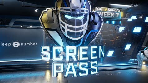 Fox Nfl Sunday Screen Pass Project By Girraphic Fox Nfl Sunday Screen Pass Project By Girraphic