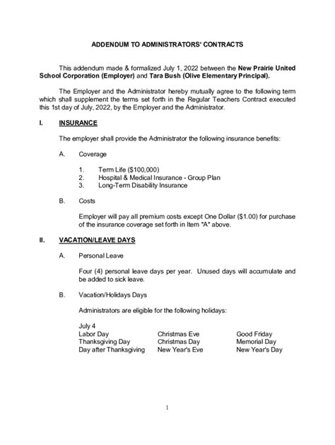 Fillable Online Addendum Is Part Of Agreement Sample Clauses Fax Email Print PdfFiller