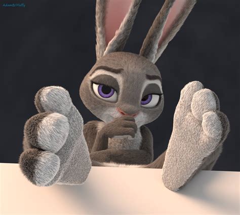 Judy Hopps Artwork By Adamb Fluffy Anthro Bedroom ♥