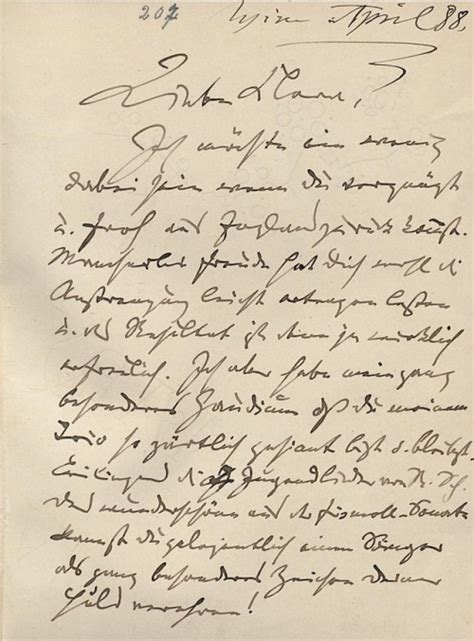 Johannes Brahms Letters To Clara Schumann From Late In Their Tag