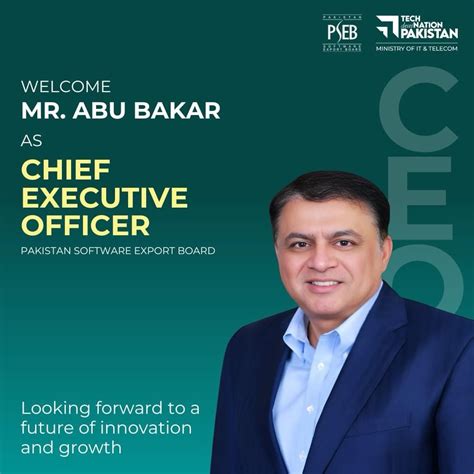 Welcome To The New Ceo Of Pakistan Software Export Board Pseb Muhammad Zohaib Khan 51