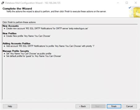 Sending Emails Frrom SQL Server Mailtrap Blog