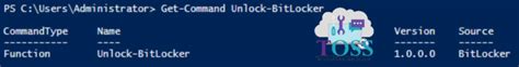 Unlock Bitlocker Powershell Cmdlet Script Toss