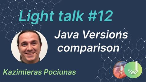 Java Programming Java Versions Comparison MJC Light Talk 12 YouTube