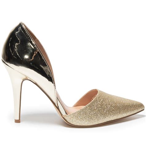 Pantofi Dama Sibenna Auriu 40 Emag Ro