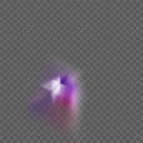 보라색 조명 효과 Png 일러스트 무료 다운로드 Lovepik