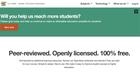 openstax peer reviewed openly licensed college textbooks all