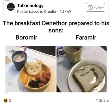 This Might Be The Best Denethor Boromir V Faramir Meme Ive Ever Seen