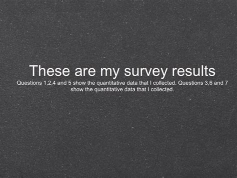 Survey Ppt Ppt