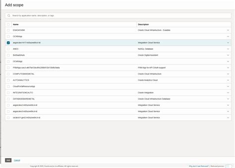 Oracle Integration Cloud Calling Api Endpoints With Oauth 20 Using