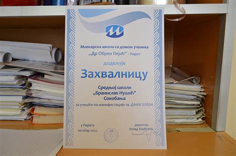 Активности ученика сокобањске средње школе СОКОпрес