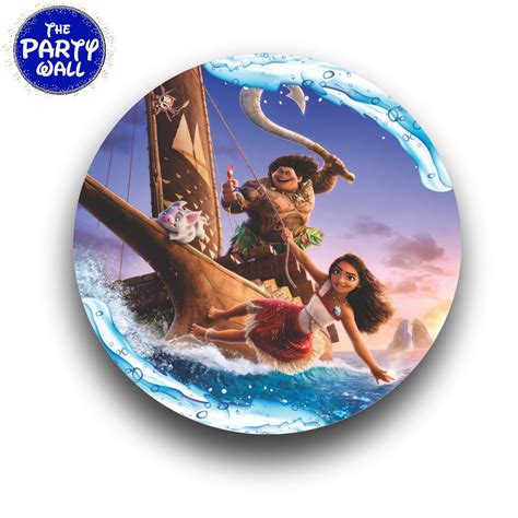 Moana Funda Para Mampara Circular The Party Wall Store