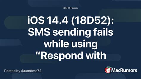 Dual Sim Iphones Unable To Send Sms Message From Incoming Call Screen