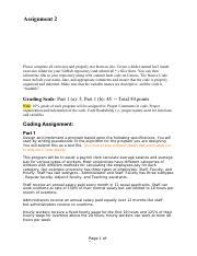 Guidelines For Completing Assignment And Submitting On GitHub Course Hero