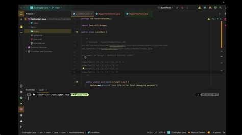 Codingbat Java Array 1 Section Biggertwo Youtube