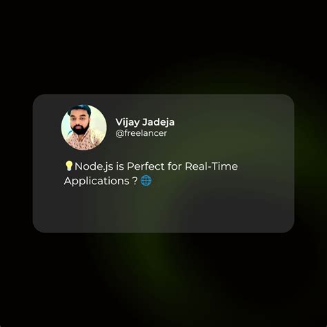 Nodejs Realtimeapps Webdevelopment Javascript Vijaysinh Jadeja