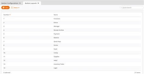 Create POS Buttons Button Configuration KORONA POS Support Manual
