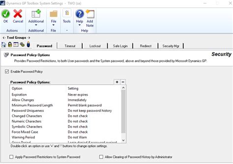 Microsoft Dynamics GP Security Vs Dynamics GP Toolbox Security Rockton Software