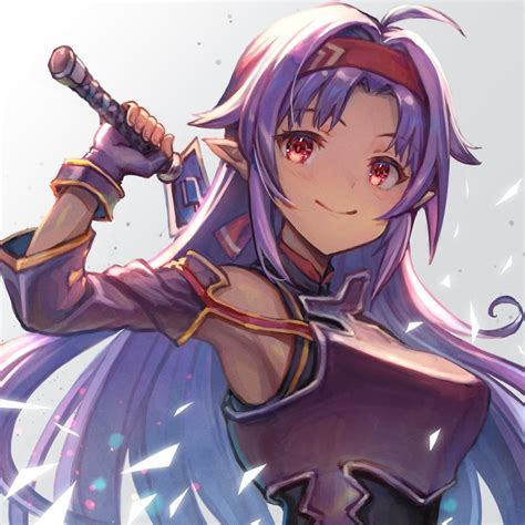 Yuuki Sword Art Online Drawn By Yappopoint71 Danbooru