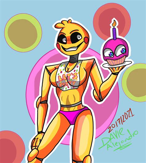 Chica Fan Art By Deivid Arts On Deviantart