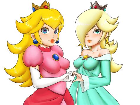 Artstation Peach And Rosalina