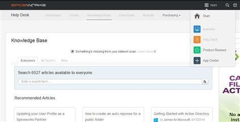 Working With Local And Community KB Articles In 7 4 Spiceworks