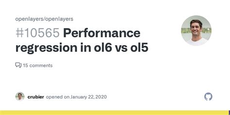 Performance Regression In Ol6 Vs Ol5 · Issue 10565 · Openlayersopenlayers · Github