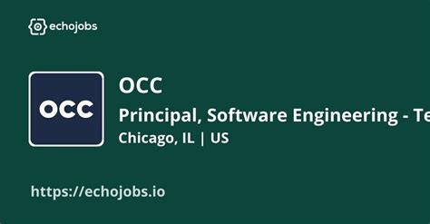 Occ Is Hiring Principal Software Engineering Test Data Management Chicago 125 S Franklin
