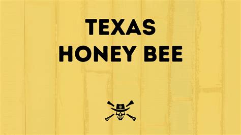 Texas Honey Bee Sweet And Smooth Honey Tequila Cocktail
