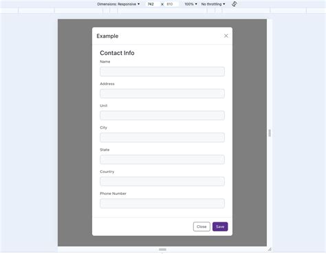 Dynamically Generate Responsive Form Fields In React