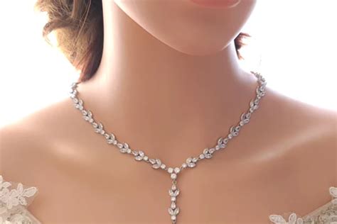 Silver Wedding Jewelry Modern Brides Jewelry