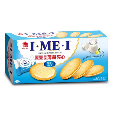 義美牛奶薄餅夾心 144g PChome 24h購物