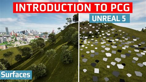 Introduction To Surfaces For Procedural Content Generation Pcg In Unreal 5 Youtube
