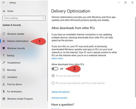 all about windows 10 update delivery optimization feature