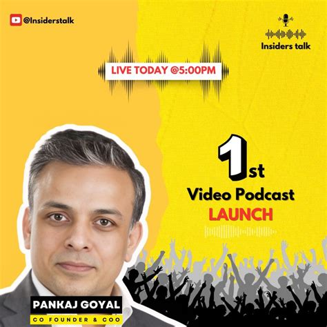 Insiders Talk On Linkedin Pankaj Goyal Coming To Your Screens Sharing What Attracted Him To Be A…