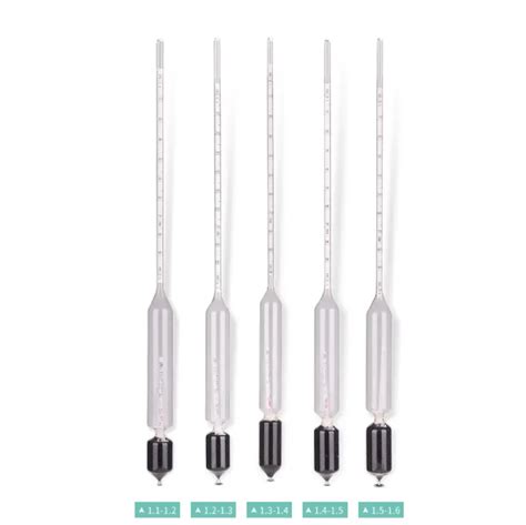 Hydrometer Glass Oil Specific Gravity Density Meter Gasoline Gasoline