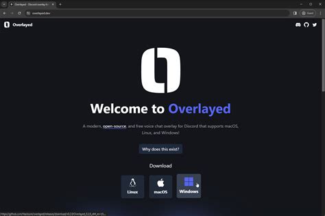 Installing Overlayed On Windows