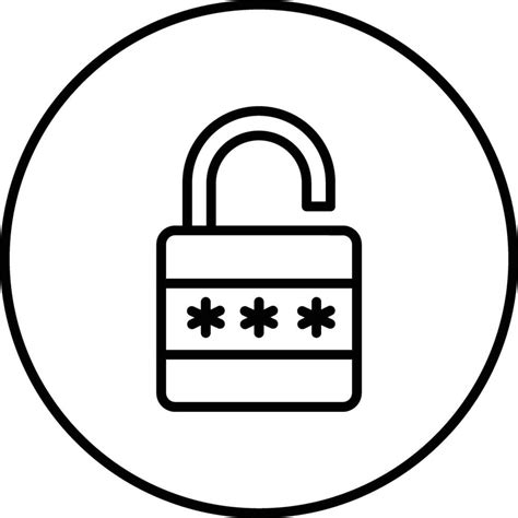 Number Padlock Vector Icon 37070931 Vector Art At Vecteezy