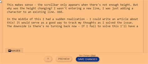 Fixing Dev To S Scrollbar Bug With A Single Line Of Code