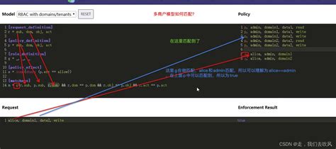 Casbin的详细理解过程（附图片理解）（rbac模型） Csdn博客