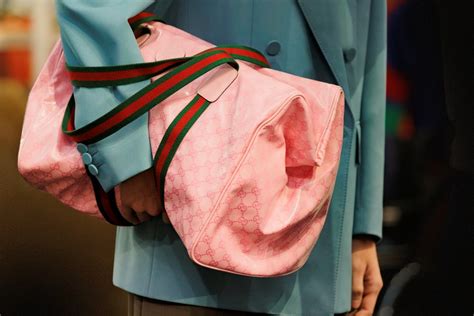Gucci Fw 2023 Men Collection Pink Bag Kingssleeve