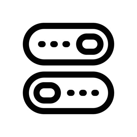 Toggle Line Icon Clean And Minimalist Icon For Websites And Mobile Apps 60522770 Vector Art At