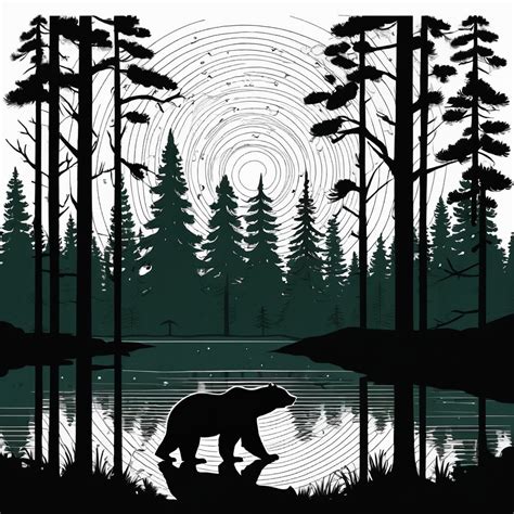 Ordered Pine Pattern Stable Diffusion Online