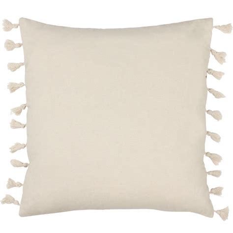 Furn Kalai Geometric Tufted Cinnamon Cushion Wilko