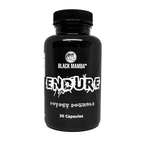 Black Mamba Endure 30 Caps Foundry Gym Supplements