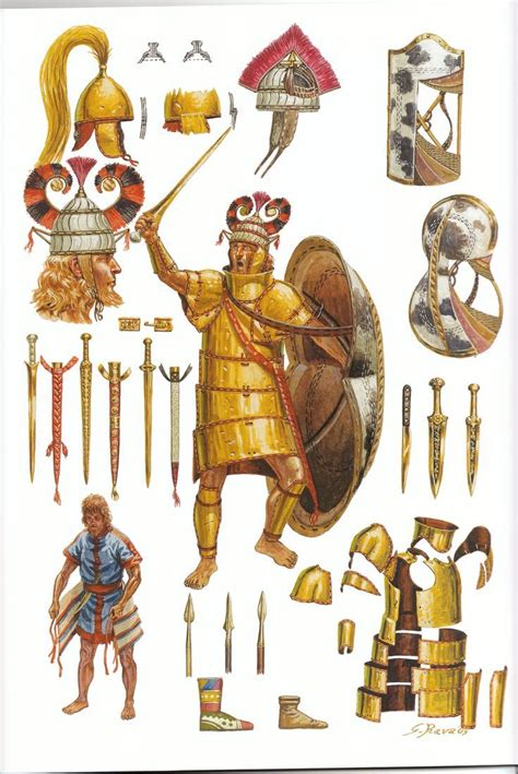 Illustration Historique Histoire Antique Art Militaire Antiquité