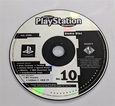 Playstation Magazine Ps1 Demo Discs R Psx