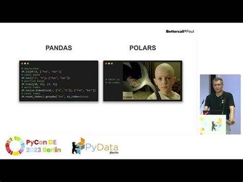 Thomas Bierhance Polars Make The Switch To Lightning Fast Dataframes Franks World Of Data